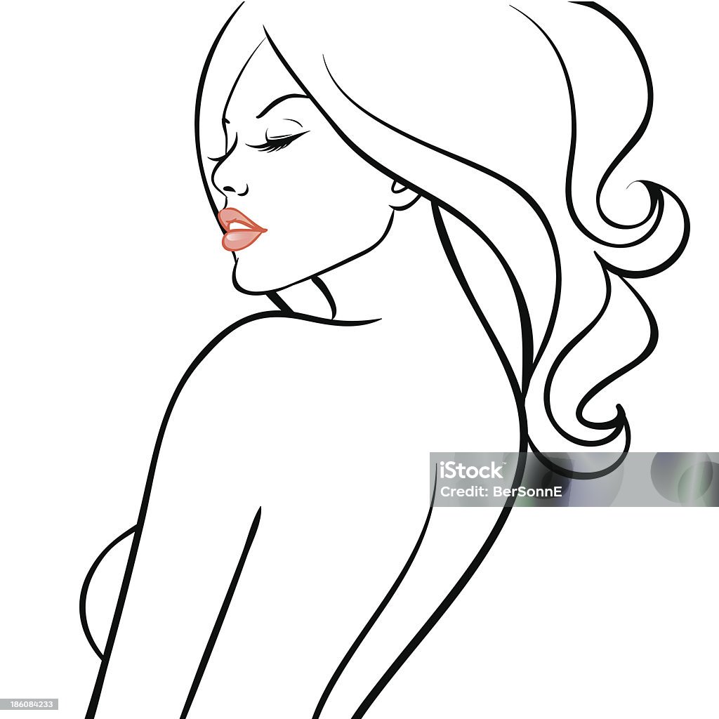Beautiful Woman Stock Illustration Download Image Now Adult