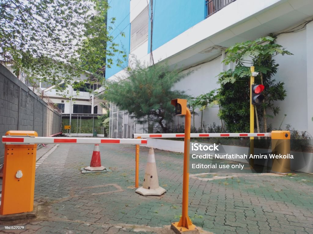 An Automatic Barrier Gate Security System For Building Access And Car Entrance Vehicle Barrier