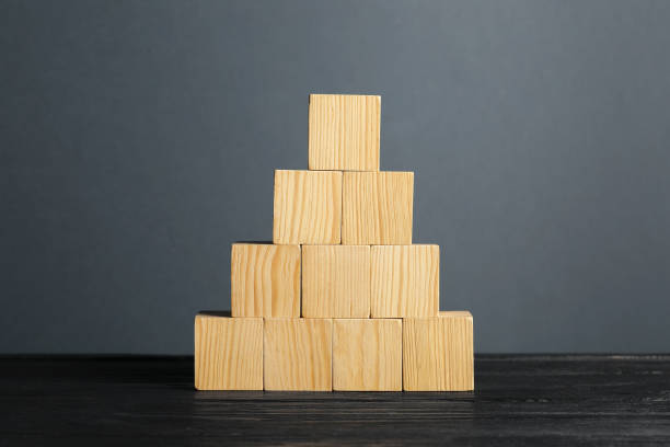 Free Stock Photo of A Pile of Wooden Blocks on a Table | Download Free ...