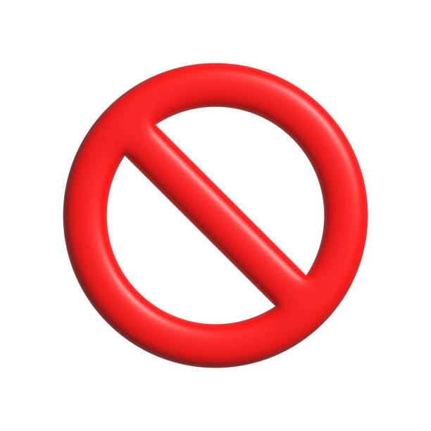 Free Stock Photo of Characters Holding No Signs Mean Prohibition And ...