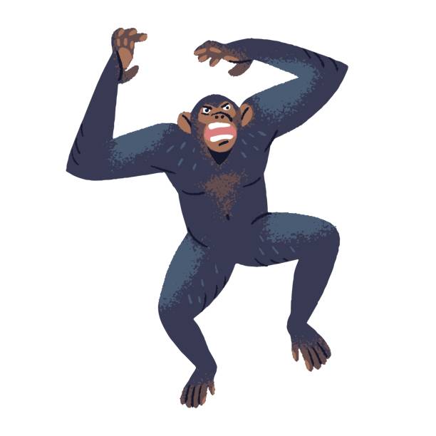 Screaming Monkey Cartoon