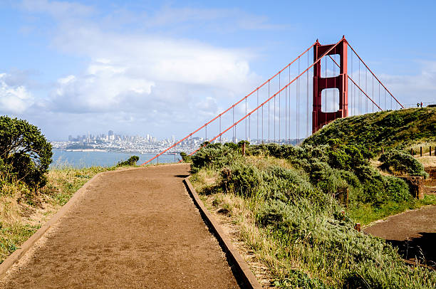 Lookout Spot To Golden Gate Bridge Pictures | Download Free Images on ...