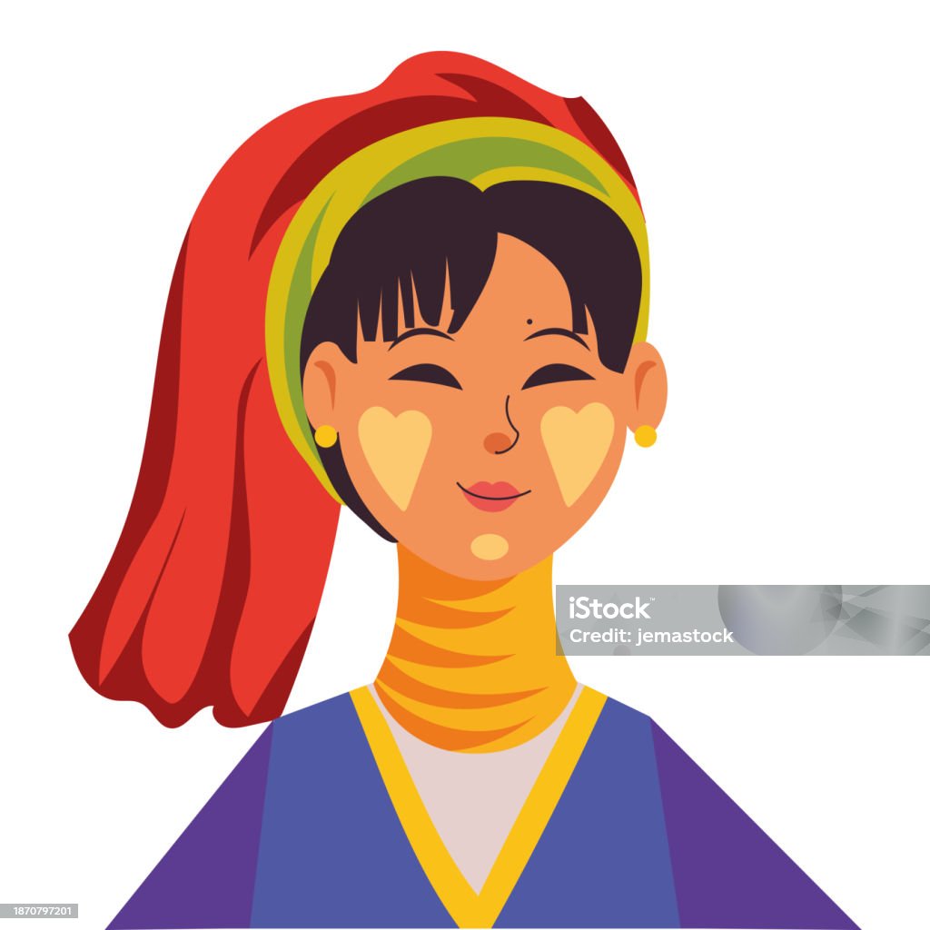Myanmar Thanaka Stock Illustration - Download Image Now - Adult ... Myanmar Thanaka Stock Illustration - Download Image Now - Adult ...