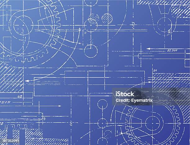 Blueprint向量圖形及更多藍圖圖片 藍圖 背景 主題 設計圖 Istock