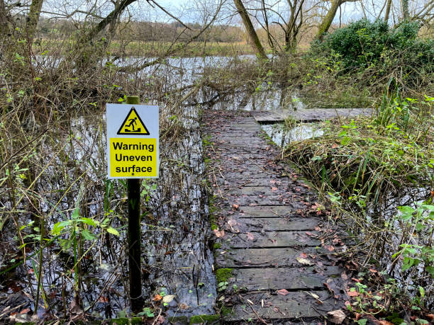 Free Stock Photo of Danger sign by a lake in the countryside | Download ...