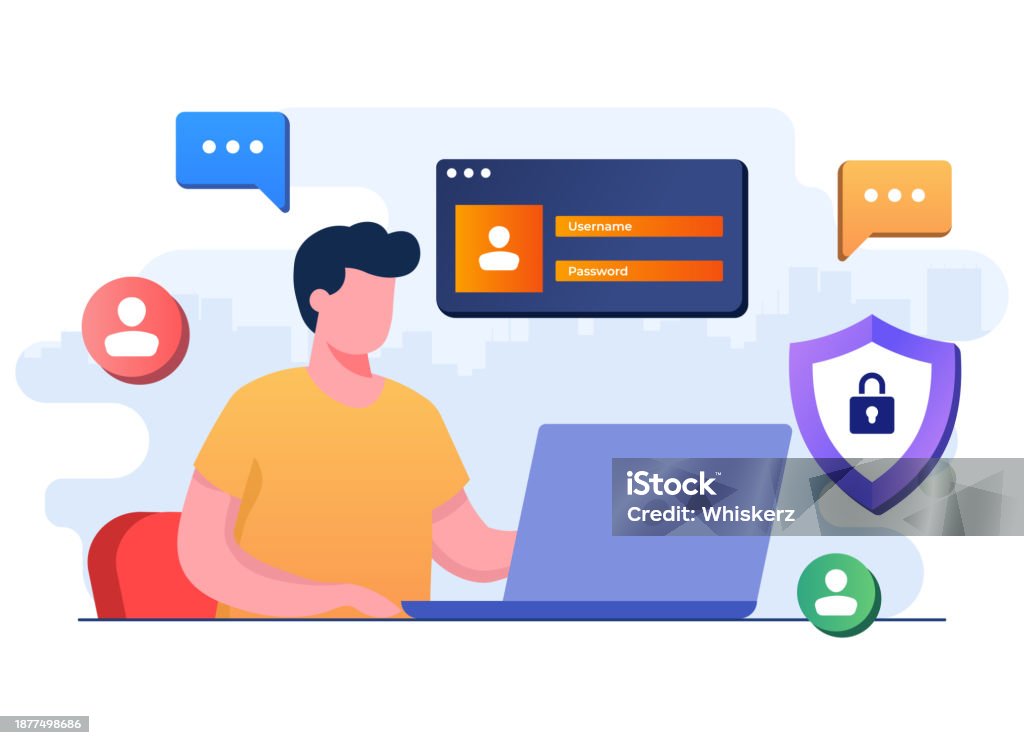 Secure Personal Data Using Password Protection Cyber Security Network