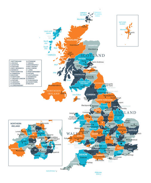 Free Uk Map Vector Art - Download 1,828+ Uk Map Icons & Graphics - Pixabay