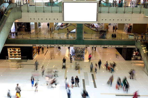 Free Stock Photo of Group of People Walking Through a Shopping Mall ...
