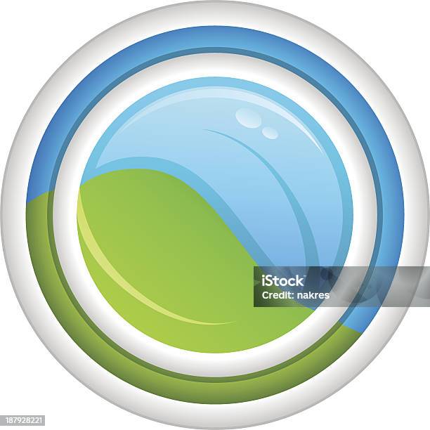 Vetores De Placa De Natureza Design E Mais Imagens De Azul - Azul