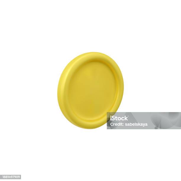 Pièce Dargent 3d Dor Symbole De Largent Illustration Vectorielle