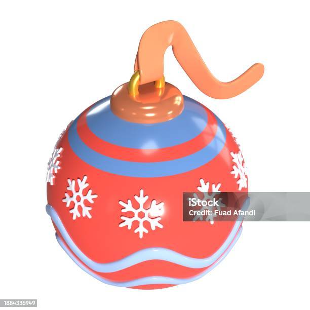 Adornos De Navidad Icono De Ilustración 3d Foto de stock y más banco de ... Adornos De Navidad Icono De Ilustración 3d Foto de stock y más banco de ...