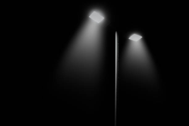 Free Stock Photo of Illuminated Street Light in the Dark | Download ...