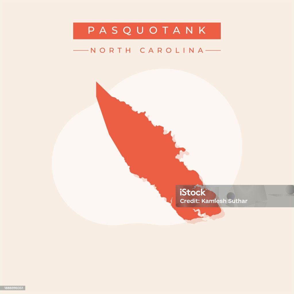 Vector Illustration Vector Of Pasquotank Map North Carolina Stock ... Vector Illustration Vector Of Pasquotank Map North Carolina Stock ...