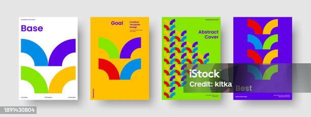 Template Banner Geometris Tata Letak Latar Belakang Terisolasi Desain