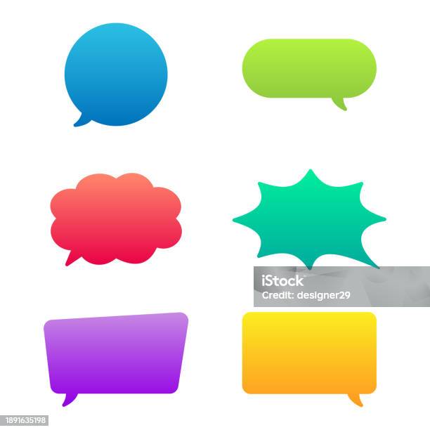 Speech Bubbles Template Vector Set Stock Illustration - Download Image ... Speech Bubbles Template Vector Set Stock Illustration - Download Image ...
