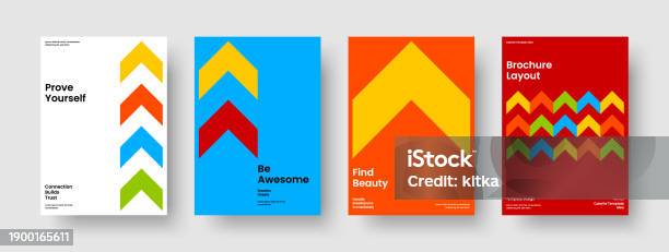 Desain Latar Belakang Terisolasi Template Sampul Buku Abstrak Tata