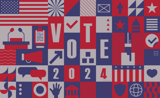 Download Usa, Vote, Election. Royalty-Free Stock Illustration Image ...
