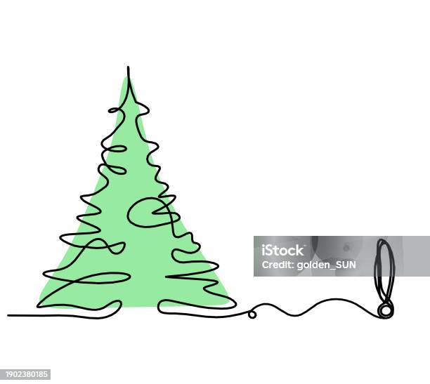 Arbre De Couleurs Abstrait Et Point Dexclamation Comme Dessin Au Trait