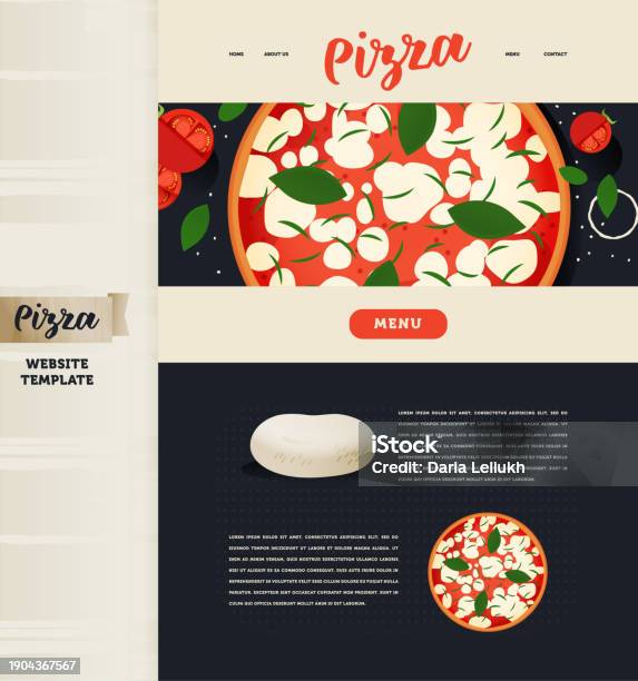 Template Desain Halaman Arahan Ilustrasi Konsep Vektor Datar Modern
