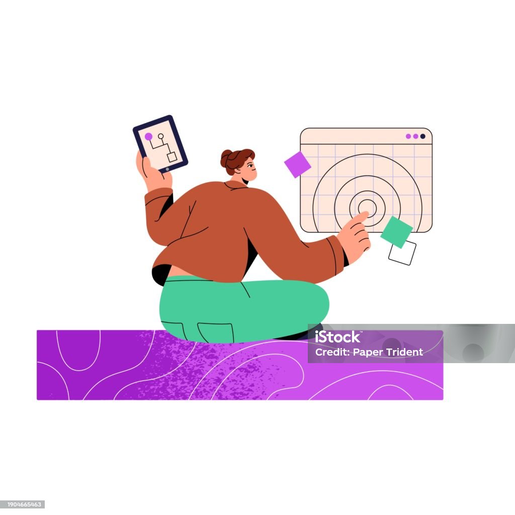 Qa Testing Workflow Concept Tester Work Review Information Structure Worker Checks Algorithm
