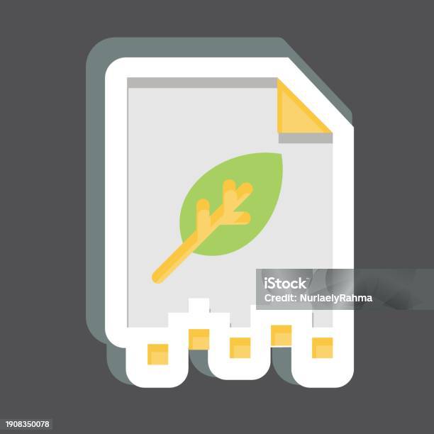 Stiker Biodegradable 2 Terkait Dengan Simbol Polusi Plastik Desain