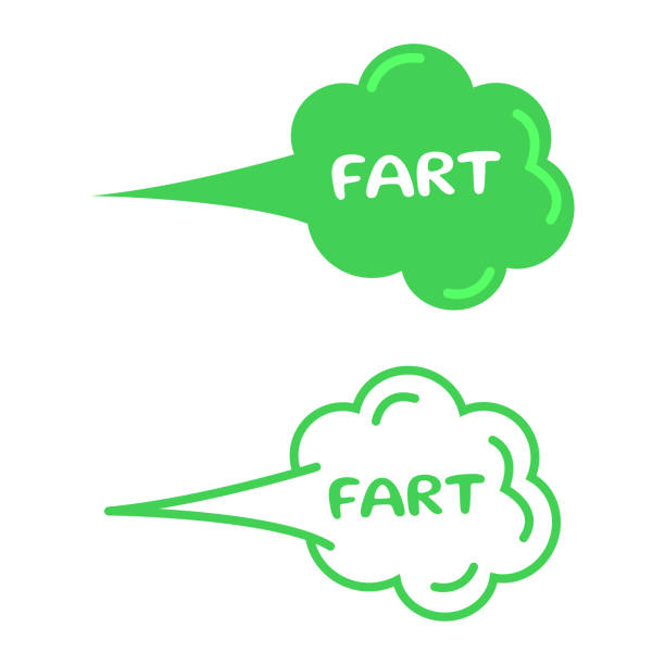 290 Funny Fart Clip Art Stock Illustrations Royalty Free Vector