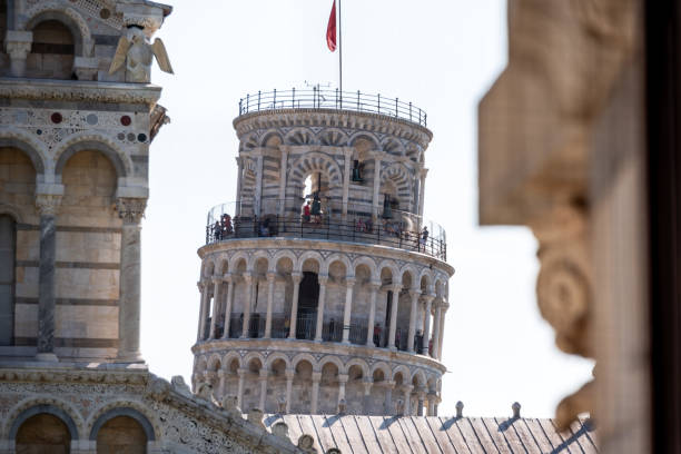 Free Stock Photo of Leaning Tower of Pisa viewed through an arch ...