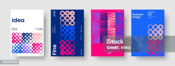 Template Sampul Buku Abstrak Desain Poster Kreatif Tata Letak Spanduk