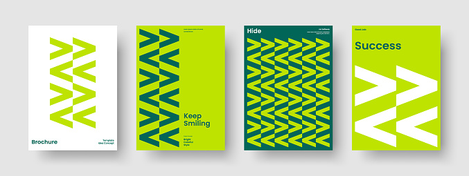 Template Brosur Abstrak Tata Letak Poster Kreatif Desain Presentasi