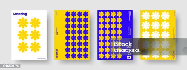 Template Latar Belakang Kreatif Desain Brosur Abstrak Tata Letak