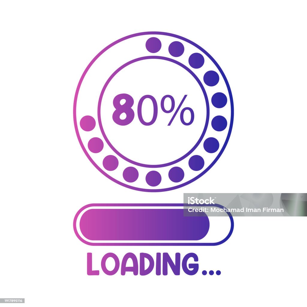 Loading Stock Illustration Download Image Now Bar Graph Bright