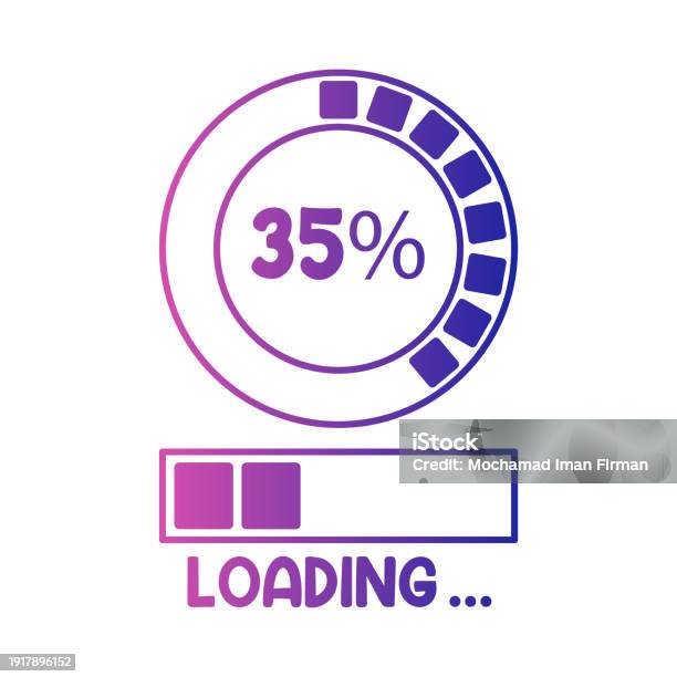 Loading Stock Illustration Download Image Now Bar Graph Bright