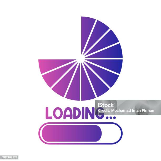 Loading Stock Illustration Download Image Now Bar Graph Bright