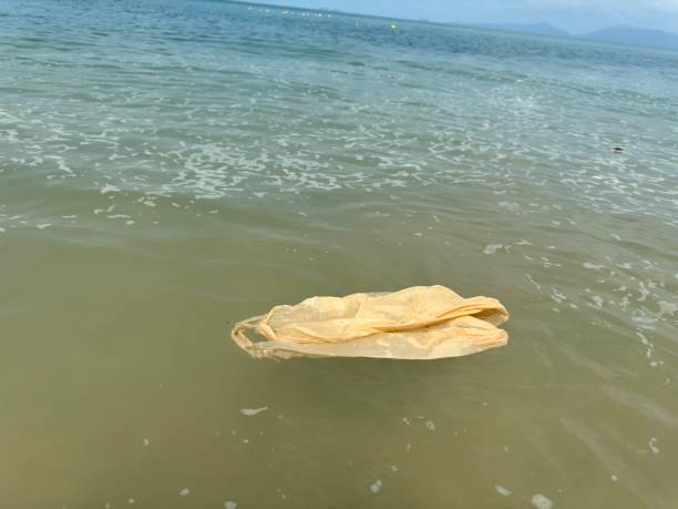 Free Stock Photo of Person Floating in Water Wearing Plastic Bag ...