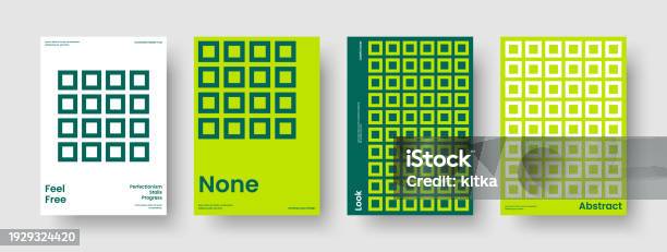 Template Presentasi Bisnis Modern Tata Letak Banner Terisolasi Desain