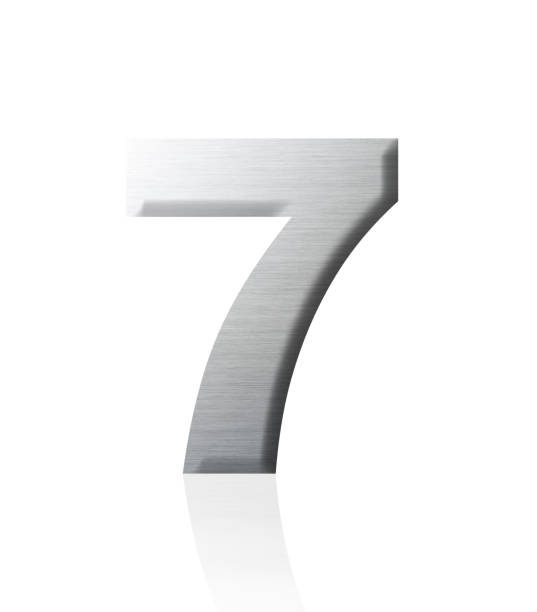 Free Stock Photo of Black and White Photo of Number Seven | Download ...