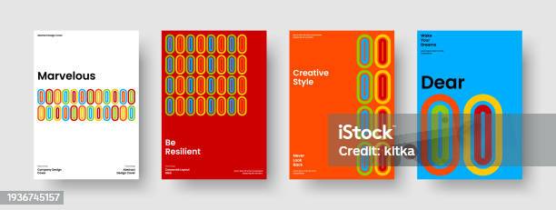 Desain Poster Kreatif Tata Letak Latar Belakang Modern Template Sampul
