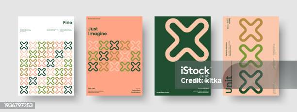 Desain Brosur Terisolasi Template Laporan Modern Tata Letak Poster