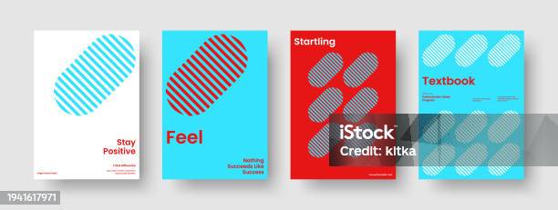 Template Brosur Kreatif Tata Letak Sampul Buku Yang Terisolasi Desain
