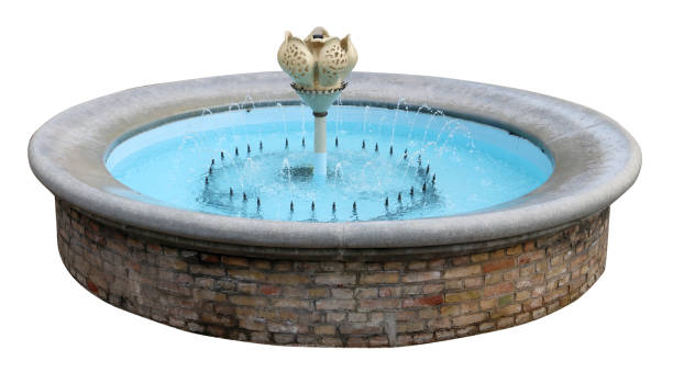 Free picture: White stone fountain in the shape of a sailing ship in ...
