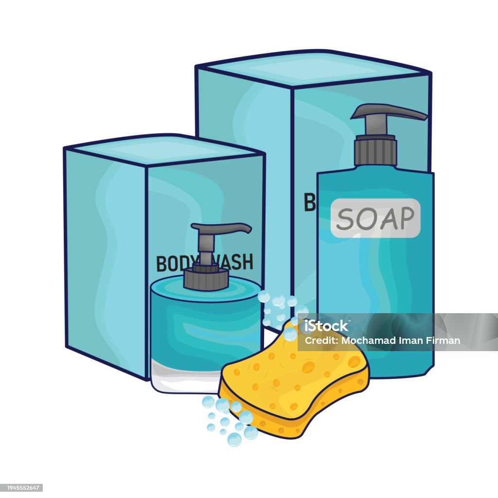 Liquid Soap Stock Illustration Download Image Now Bathroom Bathtub