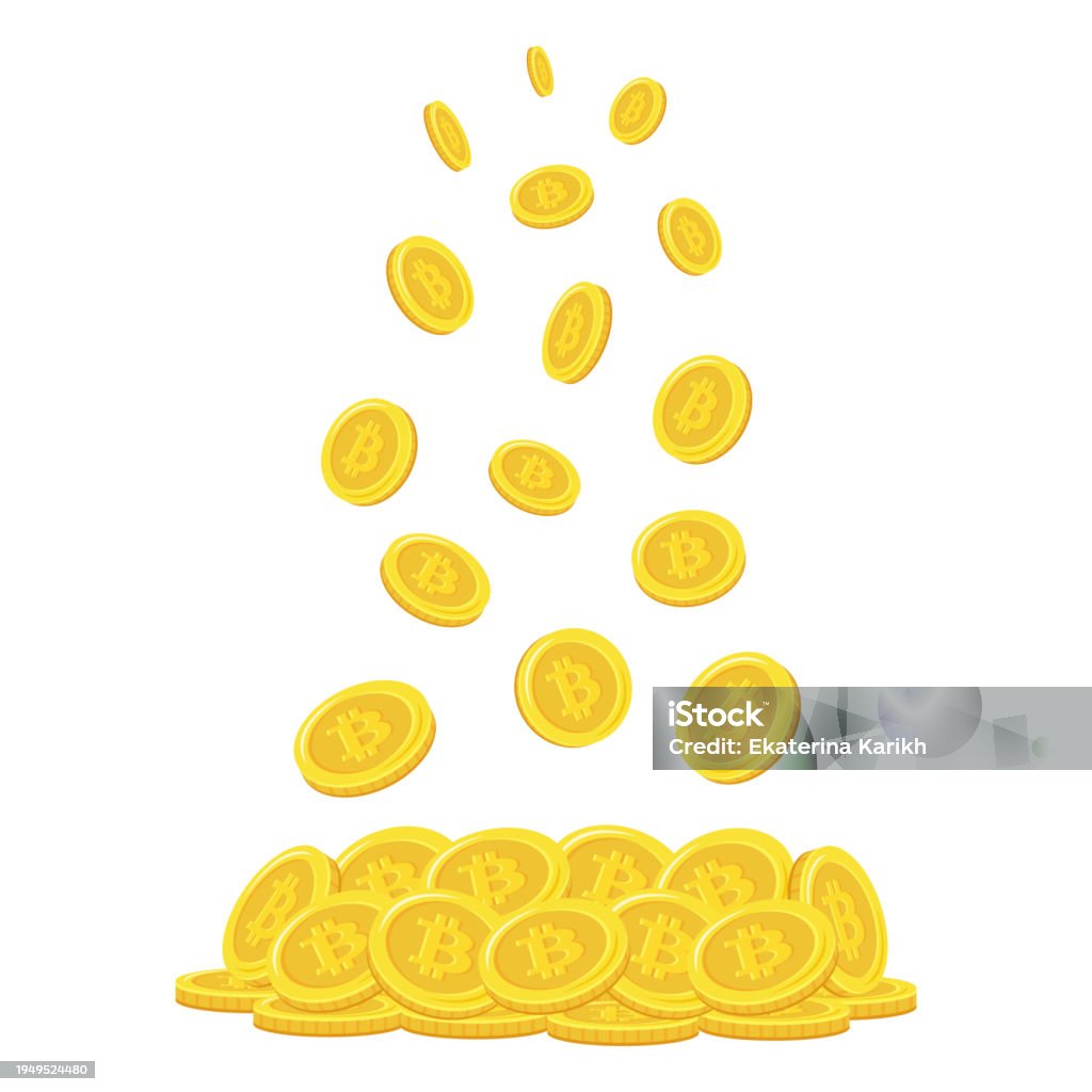 Vetores de Moedas De Bitcoin Moedas Caindo Dinheiro Caindo Moedas De ... Vetores de Moedas De Bitcoin Moedas Caindo Dinheiro Caindo Moedas De ...
