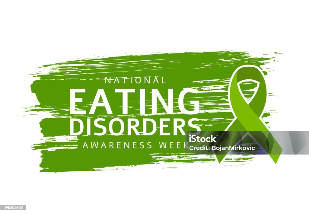 National Eating Disorders Awareness Week Card Banner Vector Stock ... National Eating Disorders Awareness Week Card Banner Vector Stock ...