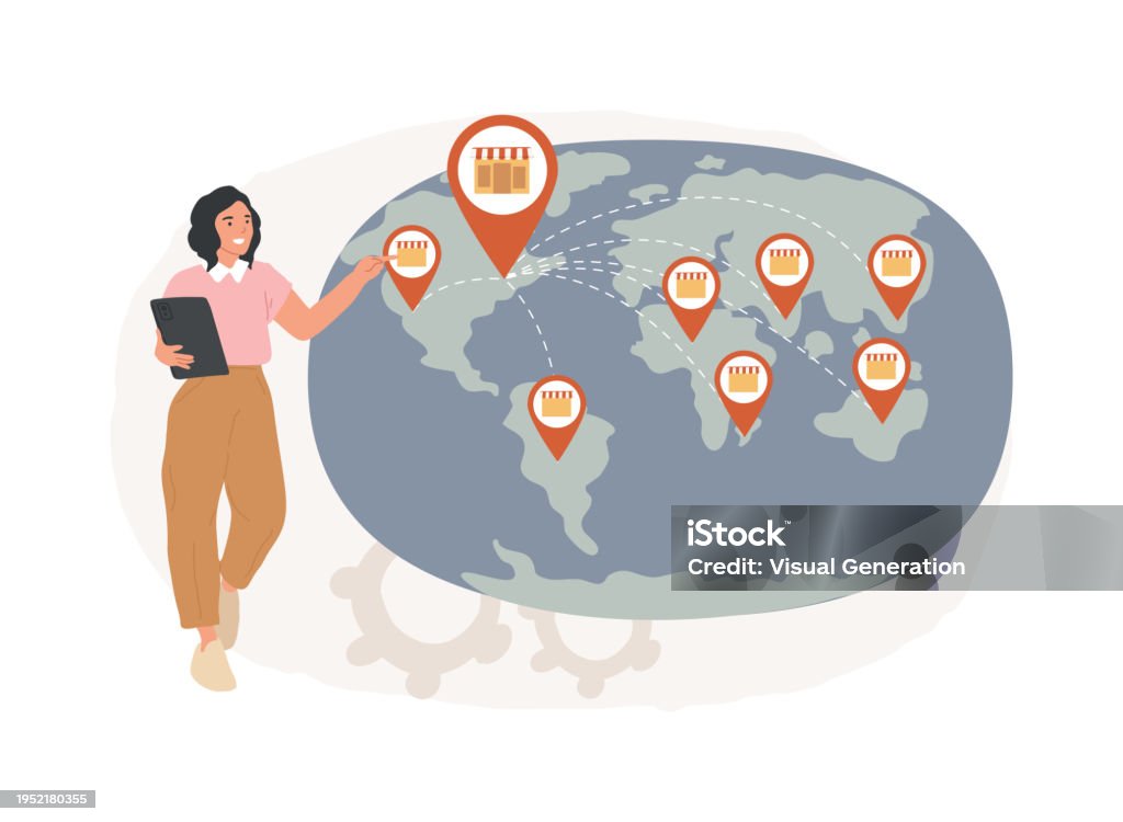 Franchising Isolated Concept Vector Illustration Stock Illustration ... Franchising Isolated Concept Vector Illustration Stock Illustration ...