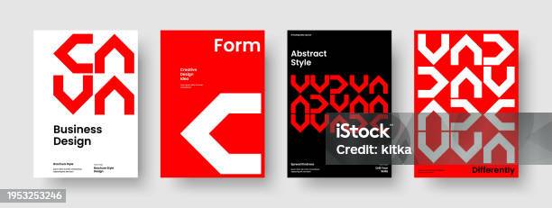 Template Laporan Terisolasi Desain Flyer Kreatif Tata Letak Poster