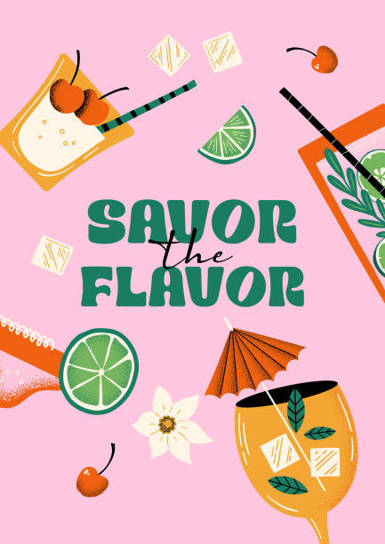 540 Drinking Pink Cocktail Stock Illustrations Royalty Free Vector Graphics And Clip Art Istock