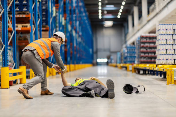 Free Stock Photo of Warehouse worker is injured on the job | Download ...