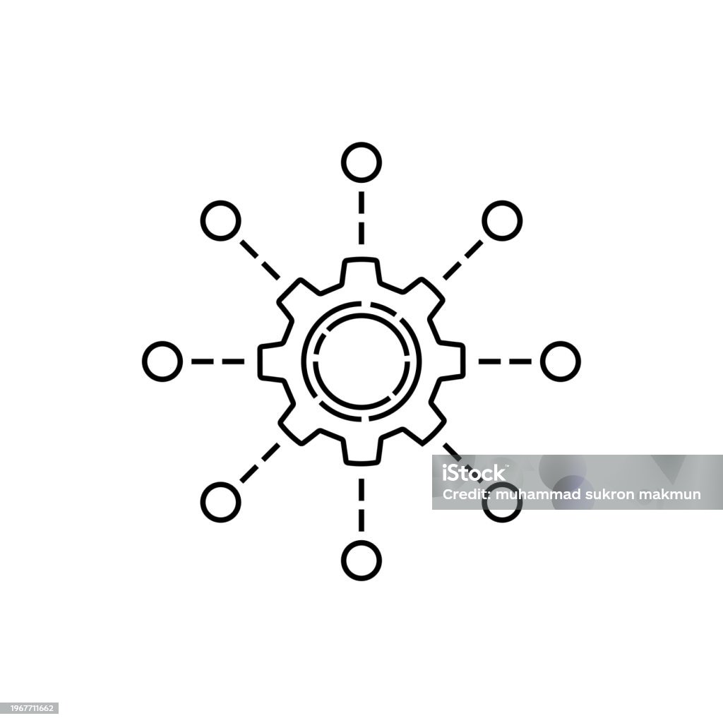 Software Testing Automation Concept Project Management Vector Icon