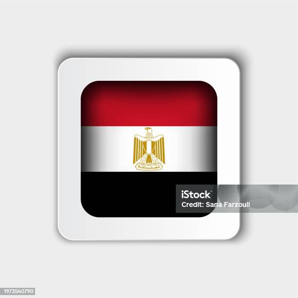 Egypt Flag Button Flat Design Stock Illustration - Download Image Now ... Egypt Flag Button Flat Design Stock Illustration - Download Image Now ...
