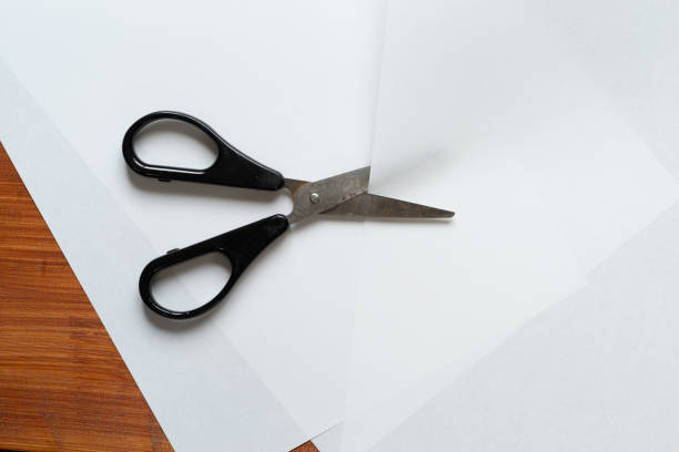 Free Stock Photo of Scissors Resting on Top of Paper | Download Free ...